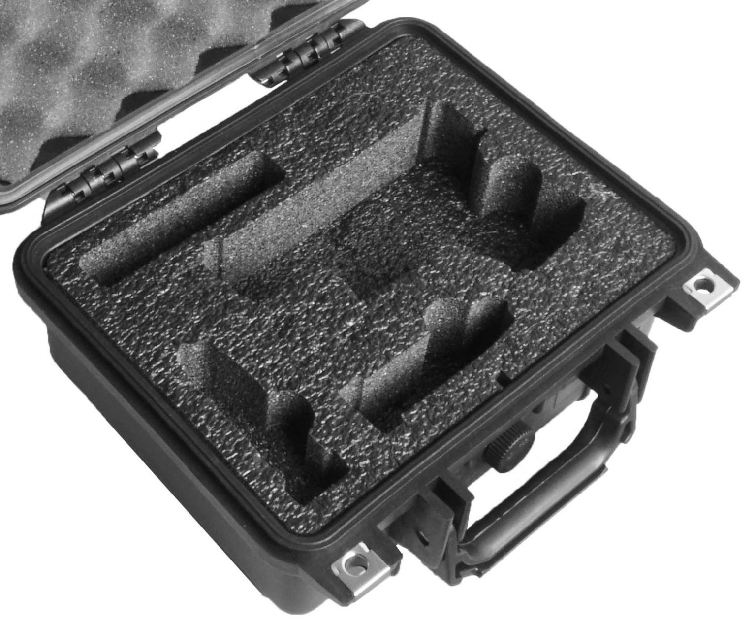 Case Club Glock 19 Waterproof Pistol Case with Pre-Cut Foam | G19