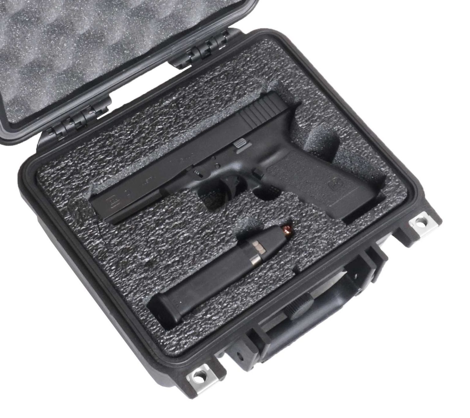 Case Club Glock 19 Waterproof Pistol Case with Pre-Cut Foam | G19