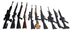 Heavy Duty Multi-Rifle/Shotgun Case Holds 4 Guns & 3 Semi-Auto Pistols