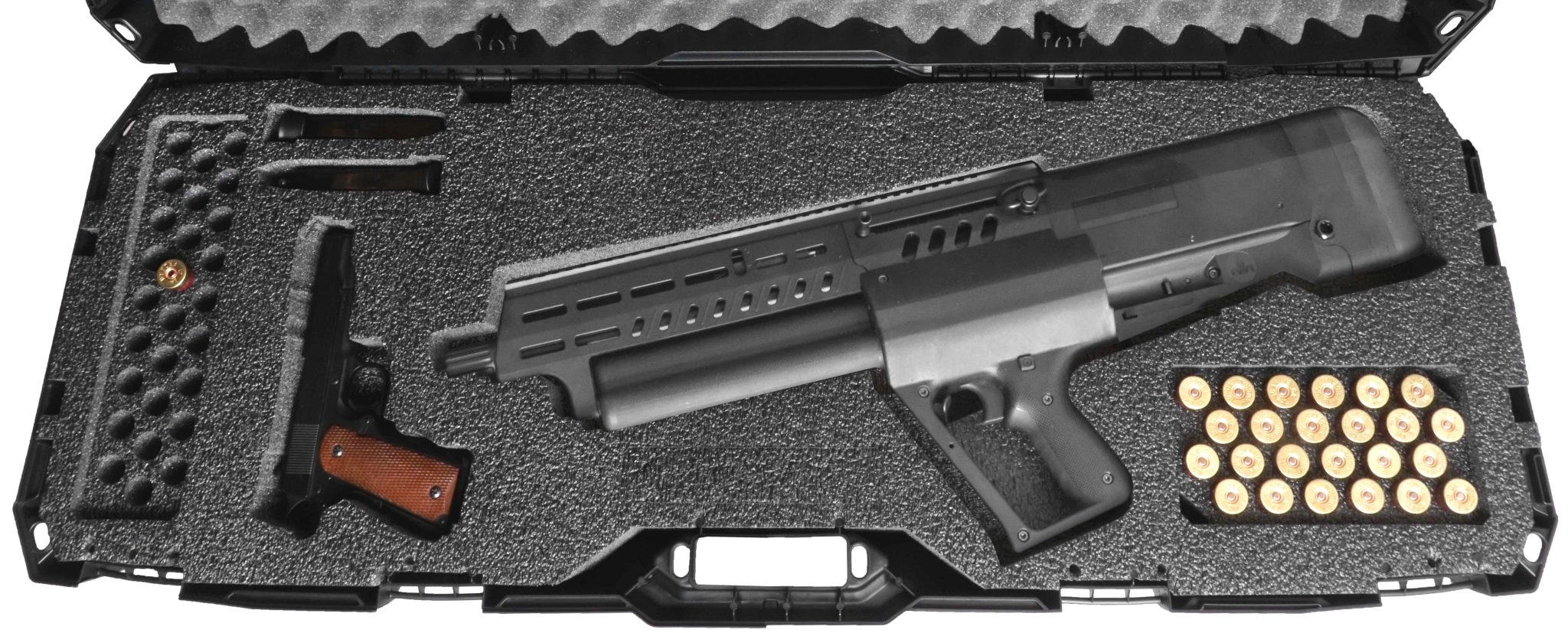 Case Club TS12 Carry Case for Shotgun, Pistol & Magazines