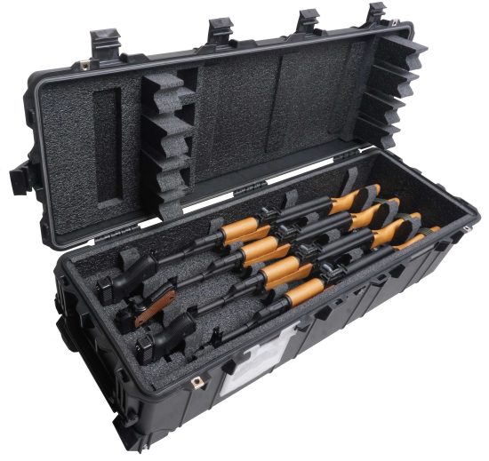 Case Club Multiple 4 Rifle/Shotgun & 3 Pistol Waterproof Shipping Case