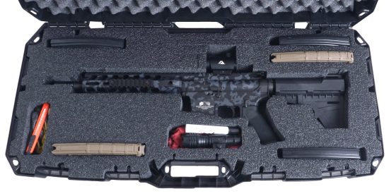 Case Club AR15 Rifle Carry Case for Rifle, Pistol & Magazines