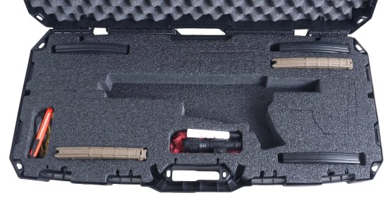 Case Club AR15 Rifle Carry Case for Rifle, Pistol & Magazines