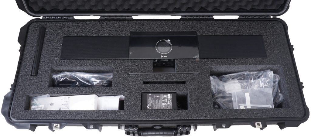 Poly Studio Video Soundbar Case with Pre-Cut Foam