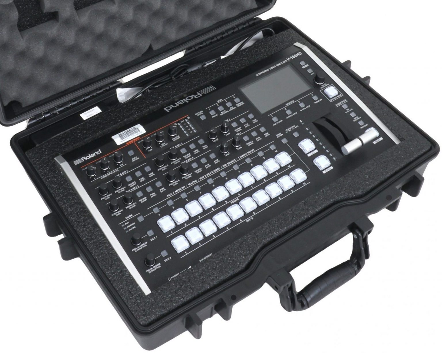 Case Club Midas M32R Digital Mixer Case w/ Removable Accessory Tray