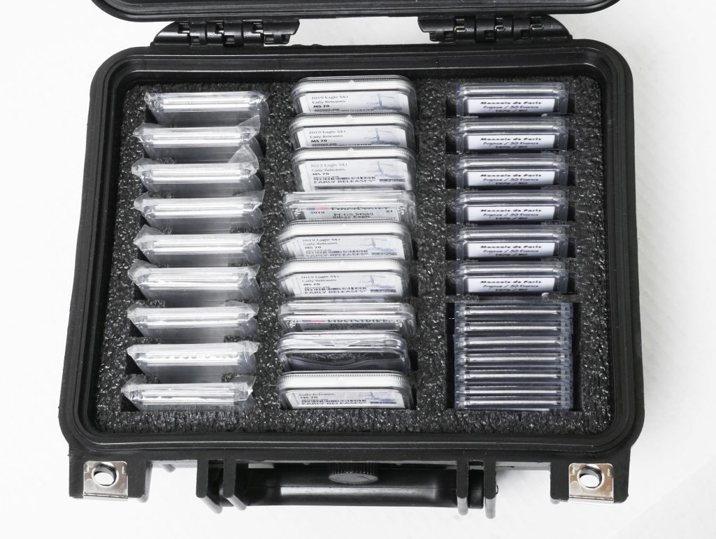 27-45 Graded Coin Slab Collector Case - Case Club