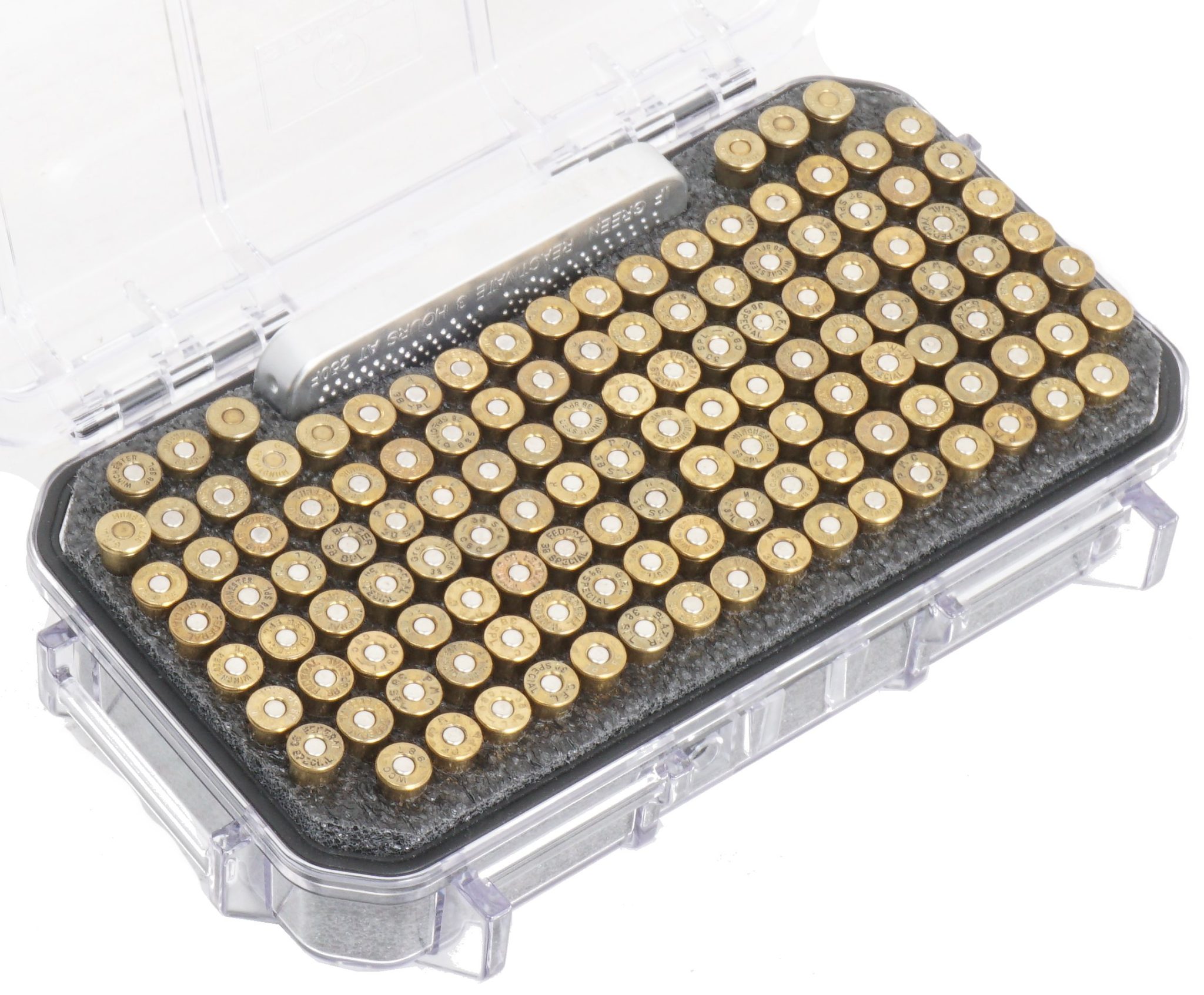 Case Club (qty 130) .38-Special or .357-Magnum Long Term Storage Case