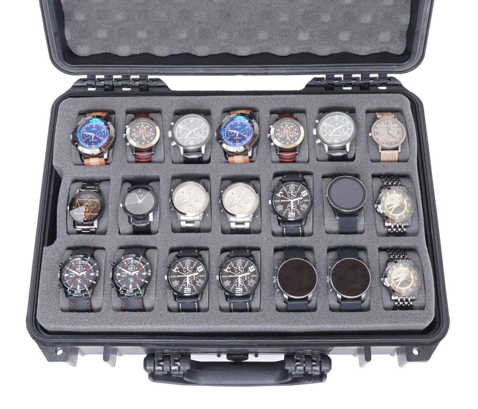 Case Club 42 Watch Waterproof Case - Heavy Duty Airline Approved Case