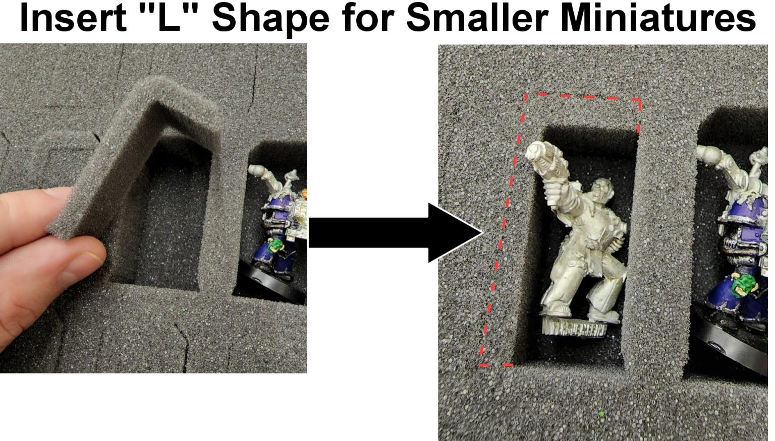 Case Club 134+ Miniatures Carry Case - Customizable Figurine Case