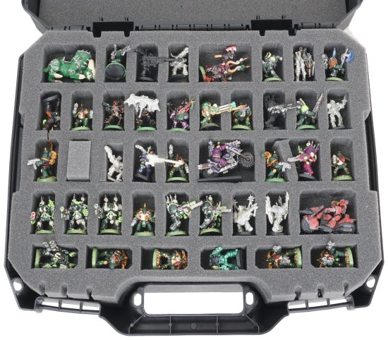 Case Club 134+ Miniatures Carry Case - Customizable Figurine Case
