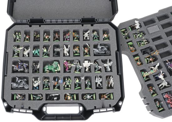 Case Club 134+ Miniatures Carry Case - Customizable Figurine Case
