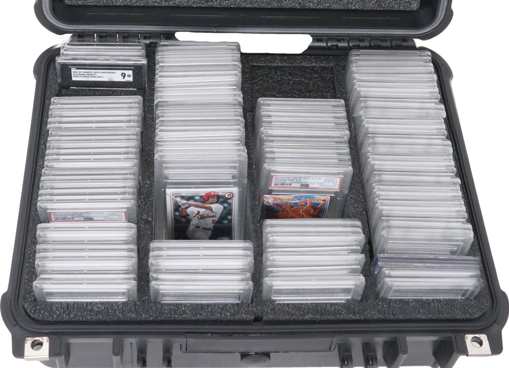 166 Graded Card Slab Collector Case - Case Club