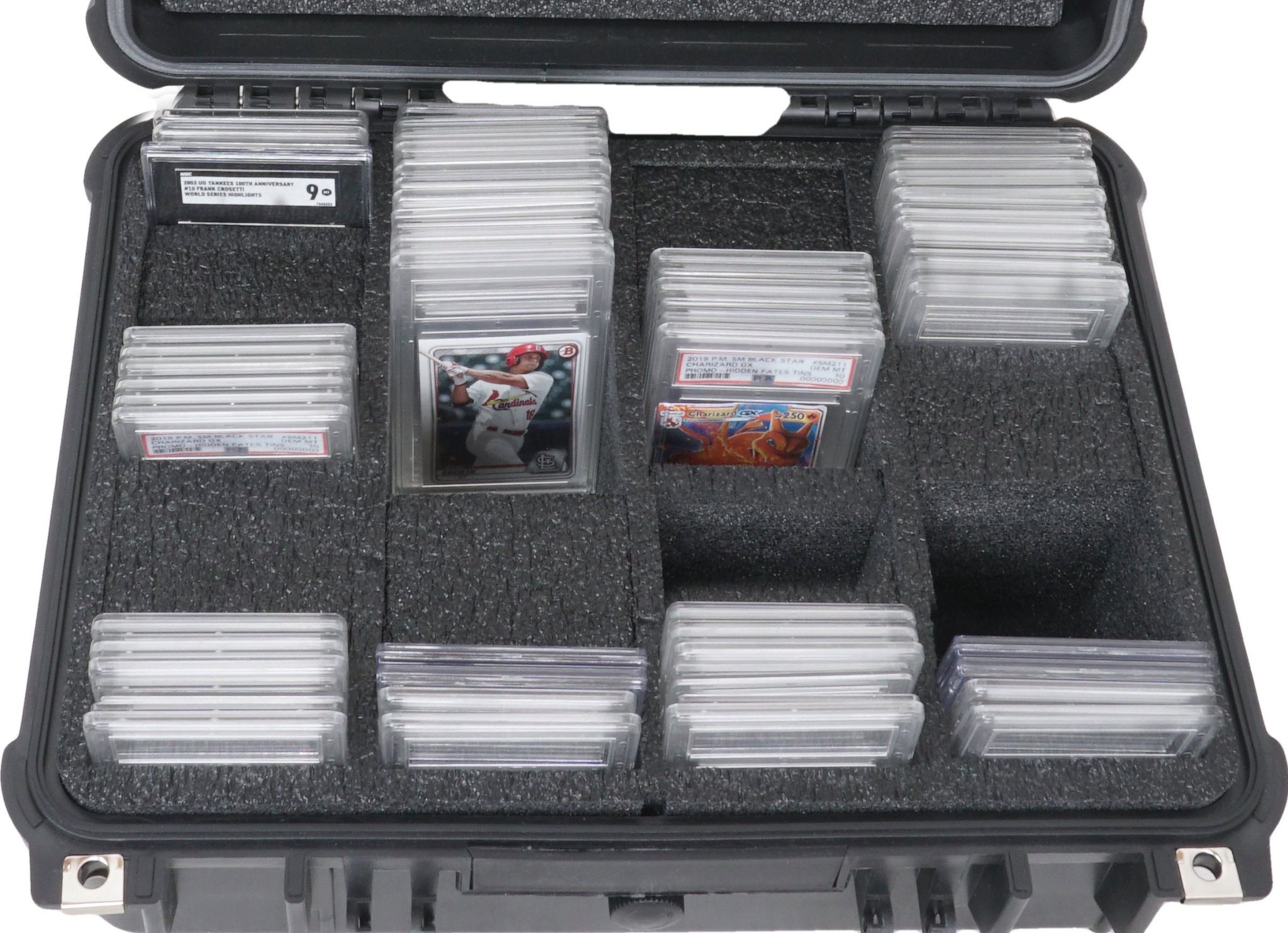 166 Graded Card Slab Collector Case - Case Club