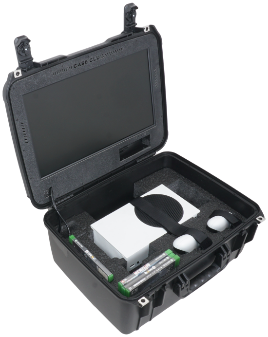 Xbox Series X & S Portable Gaming Case w/ Built in Monitor
