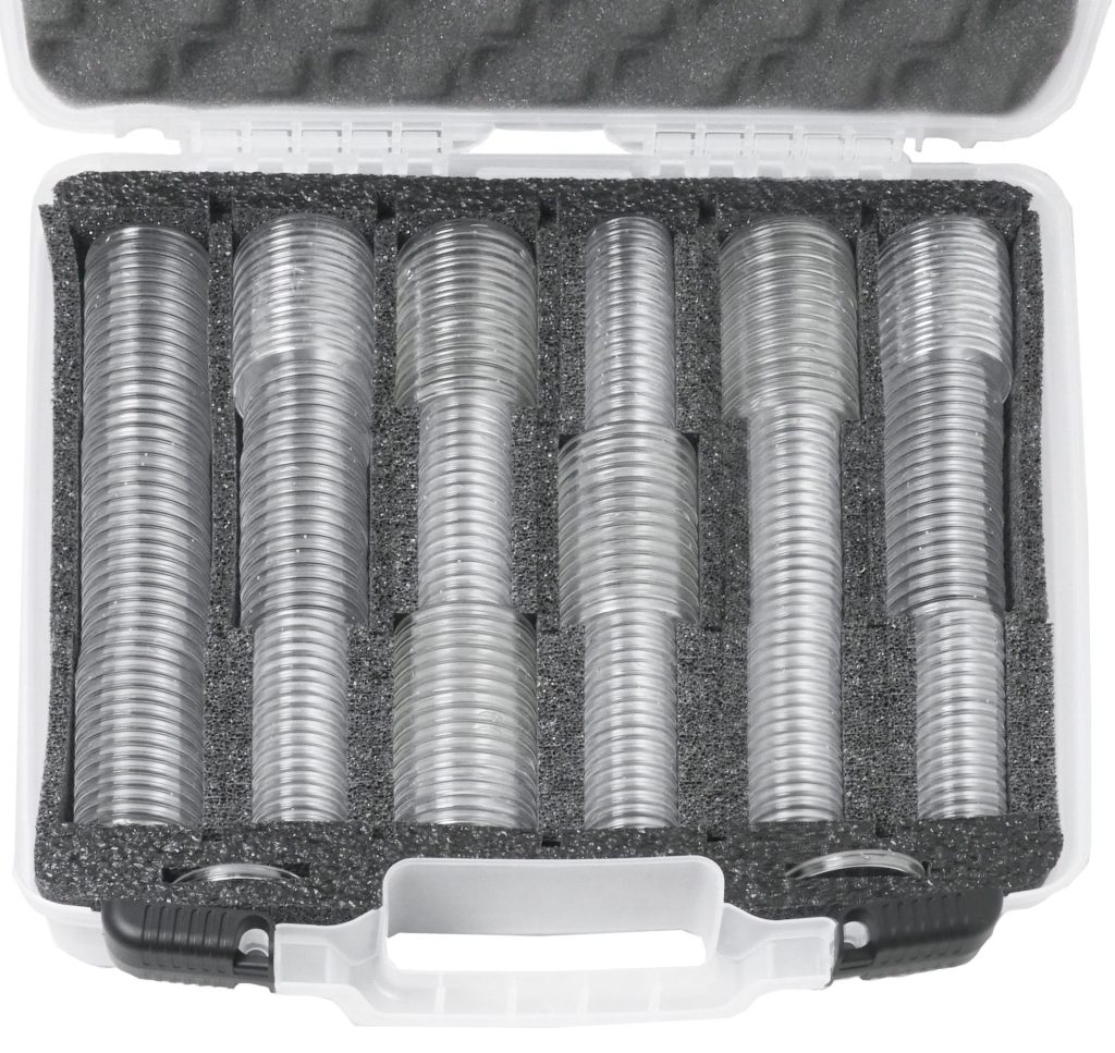 288 Coin Capsule Collector Case