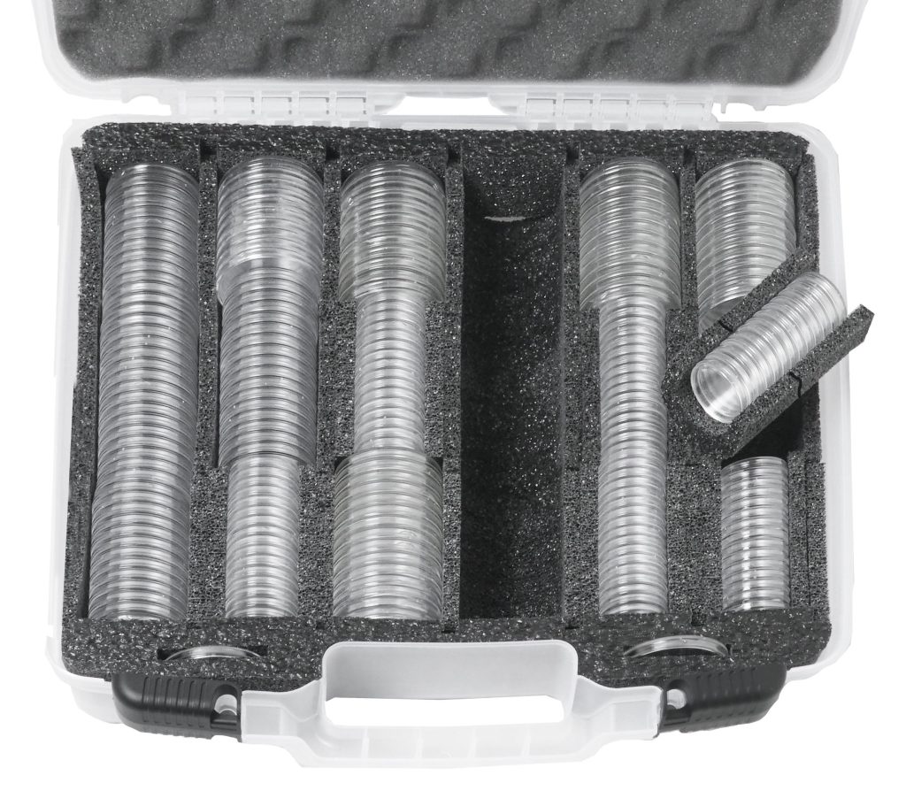 288 Coin Capsule Collector Case