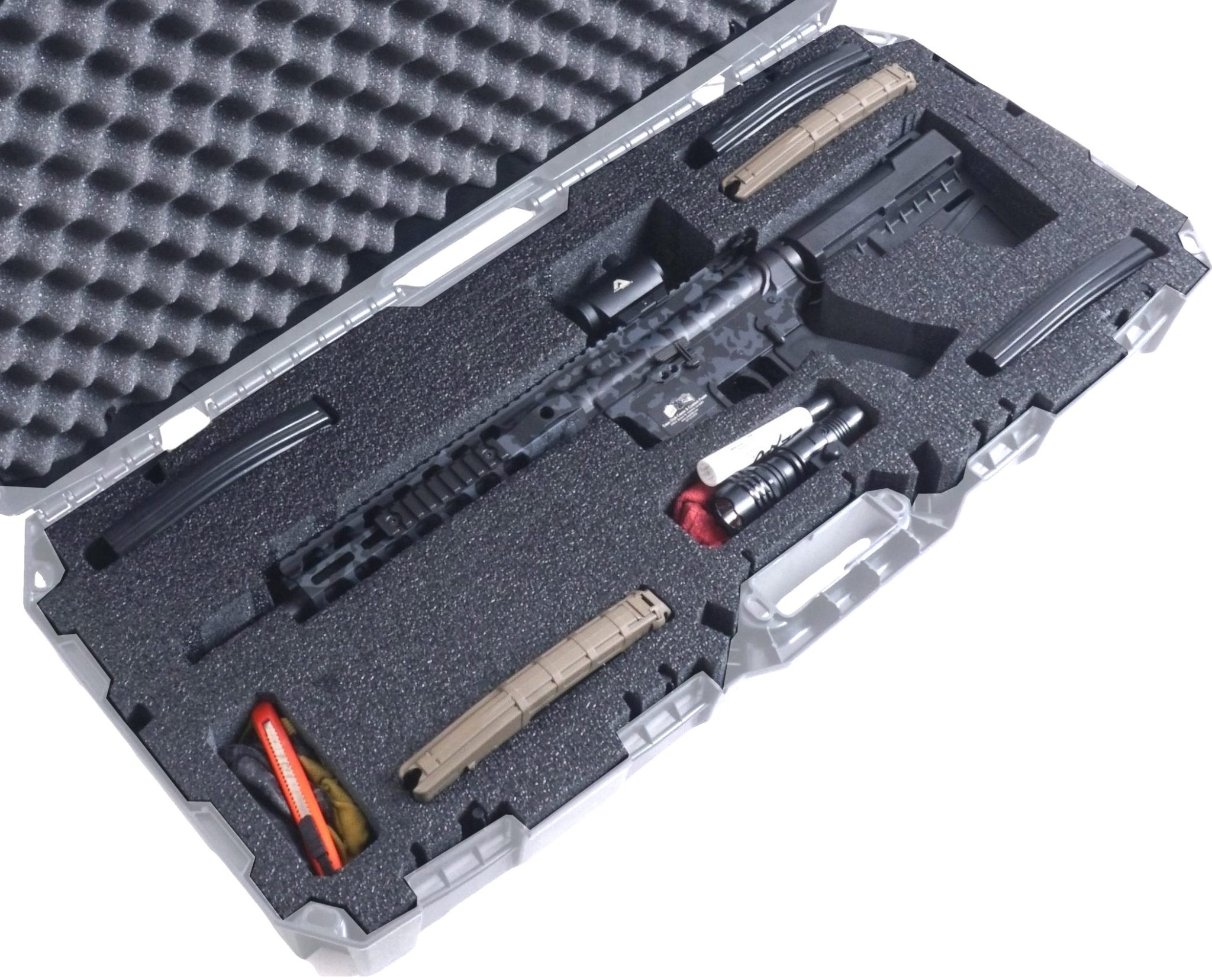Case Club AR15 Rifle Carry Case for Rifle, Pistol & Magazines