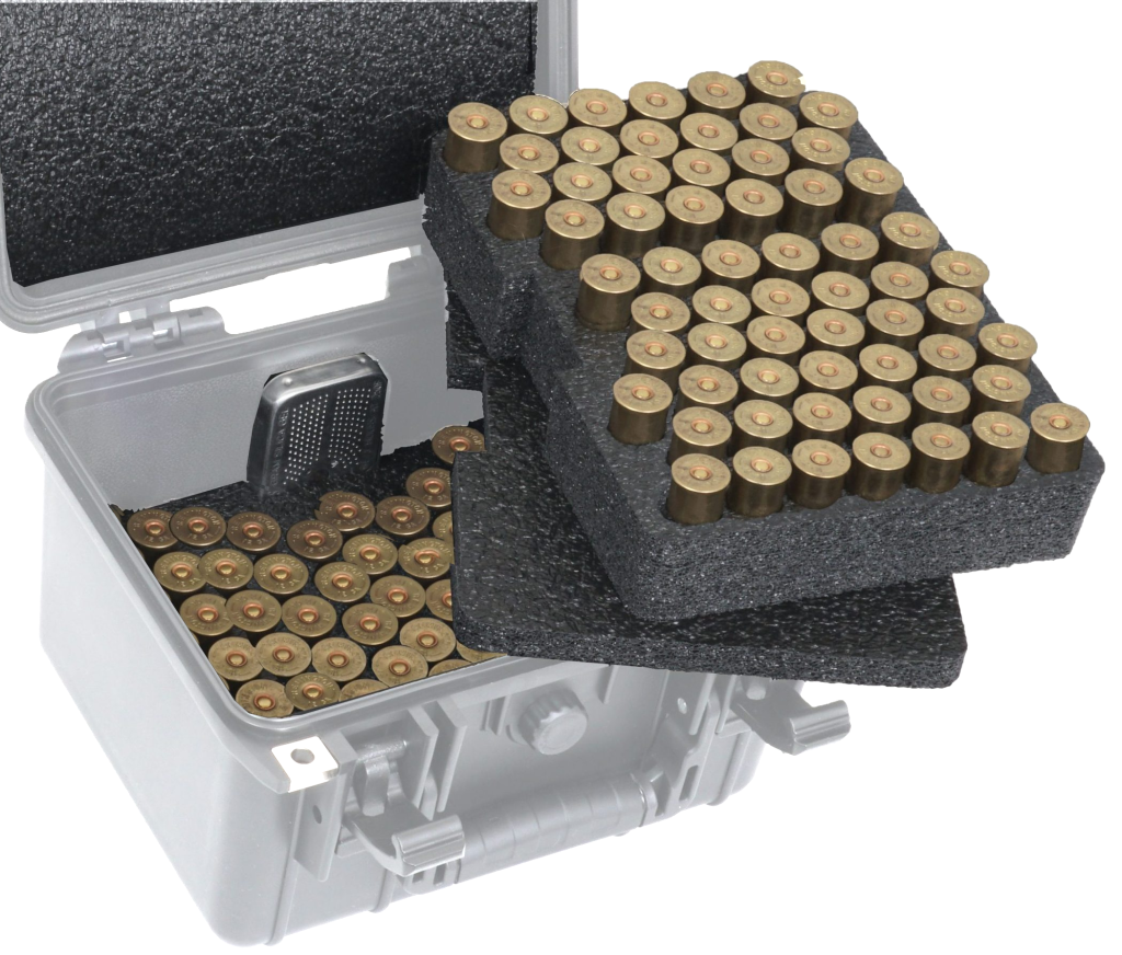 Case Club x140 Shotgun Shell Ammo Long Term Storage Foam Set - (No Case)