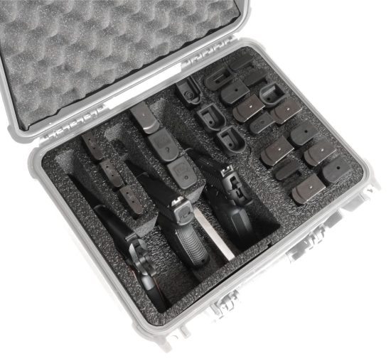 Case Club 3 Pistol & Accessory Foam Set - (No Case)