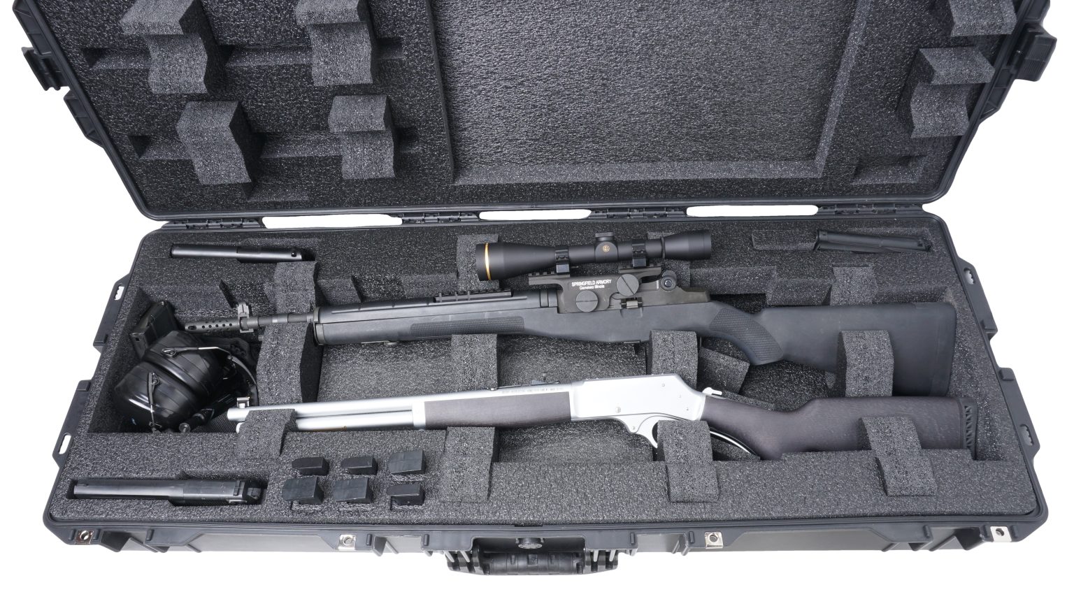 Case Club Multiple 2 Rifle/Shotgun & 3 Pistol Waterproof Shipping Case