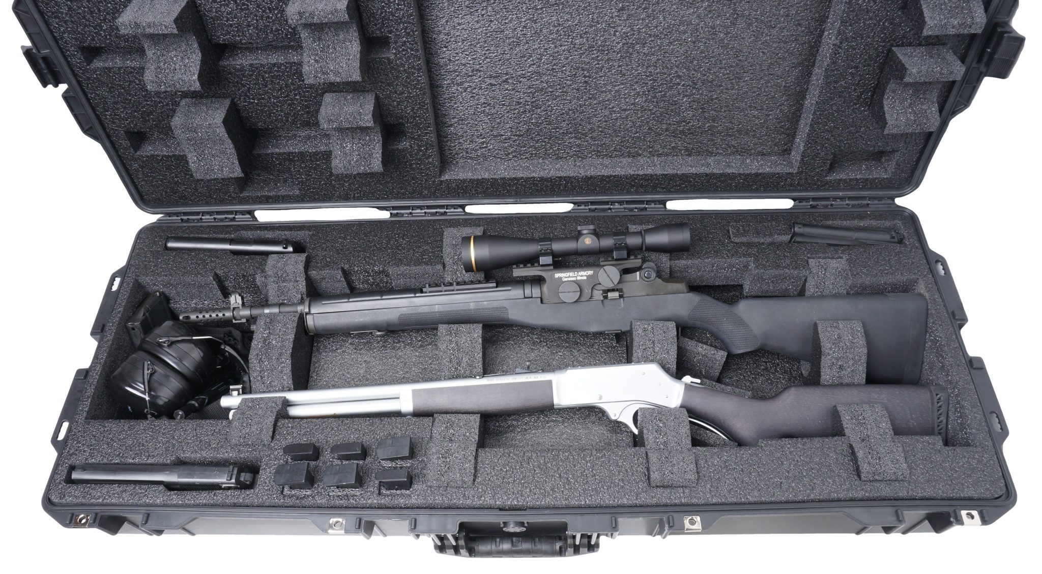 Case Club Multiple 2 Rifle/Shotgun & 3 Pistol Waterproof Shipping Case
