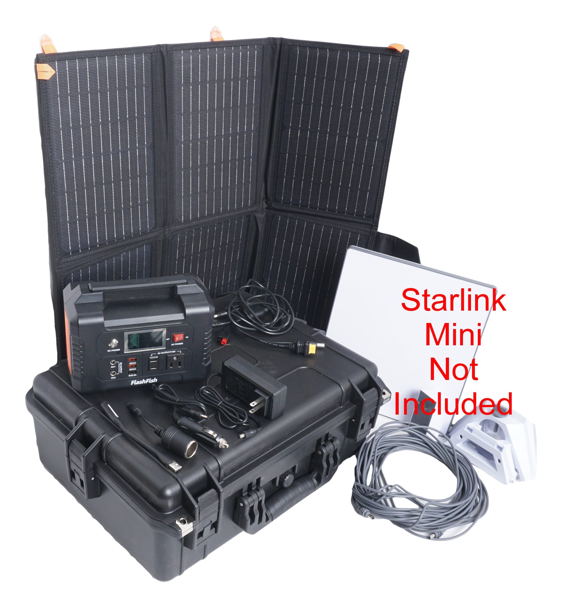 Starlink Mini Solar Rechargeable Battery Powered Mobile Internet Kit ...